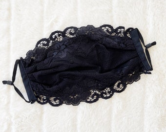 Lace Face Mask - Etsy