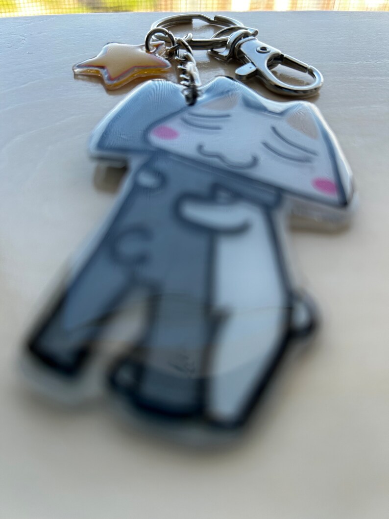 Adorable Hand Painted Toro Inoue Keychain Perfect for Anime Fans - Etsy