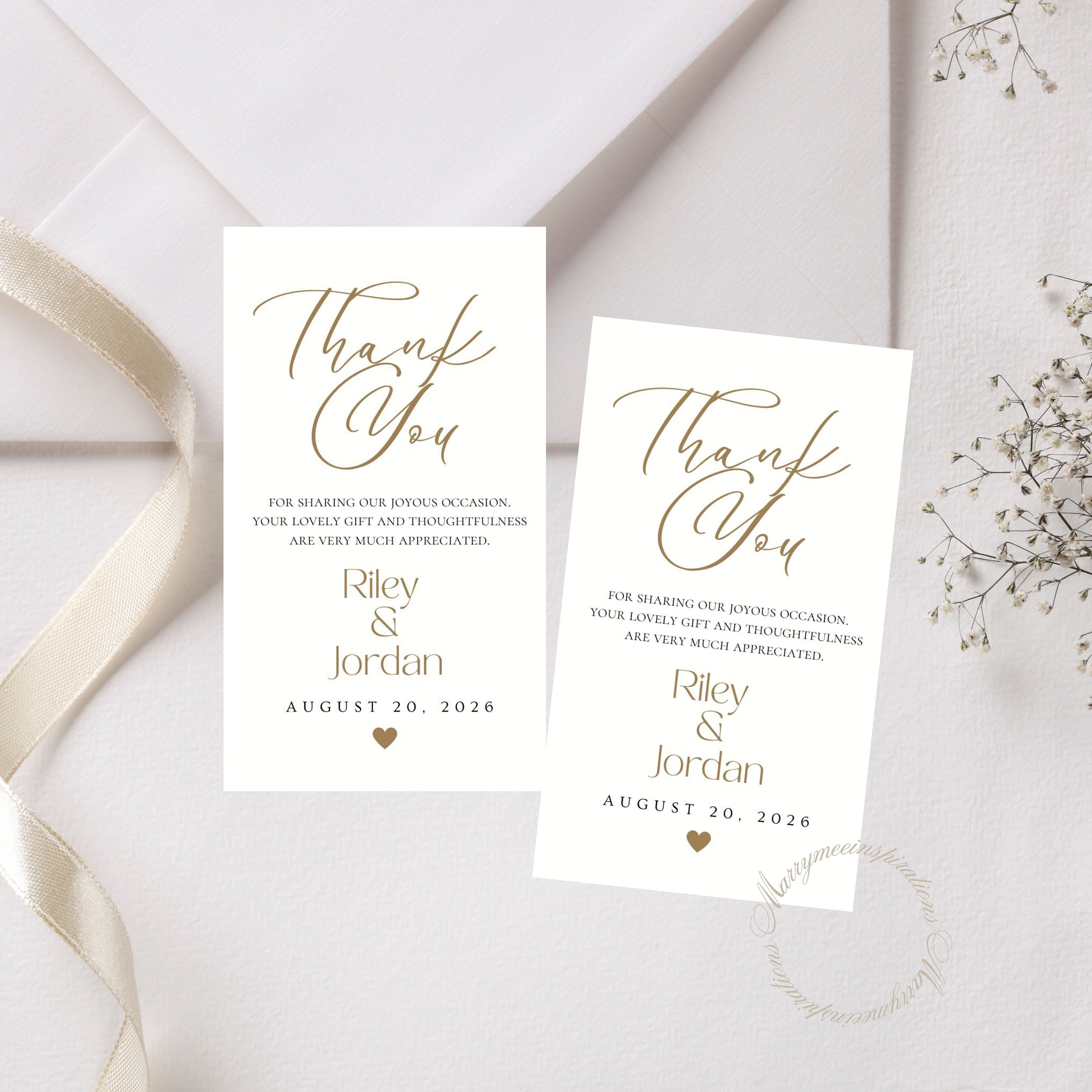 Editable Thank You Tags, Personalized Wedding Favors, 2 X 3.5 Template ...