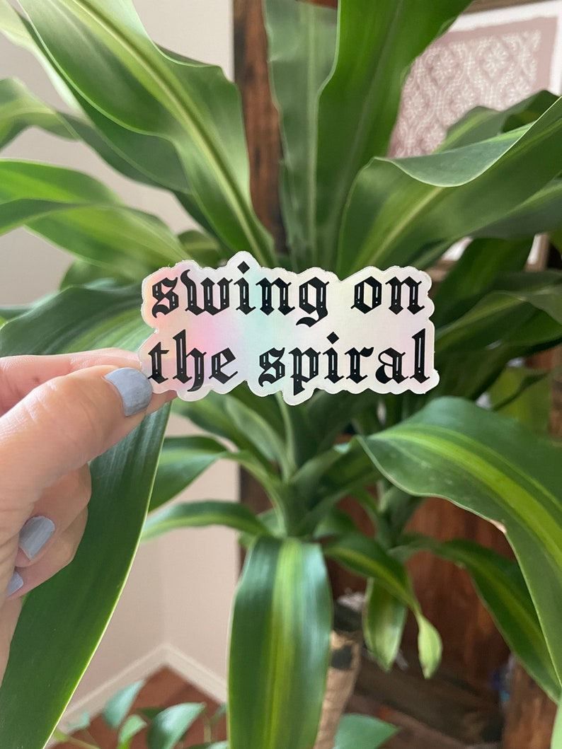 Sticker Spiral Out Lateralus TOOL Holographic Sticker - Etsy