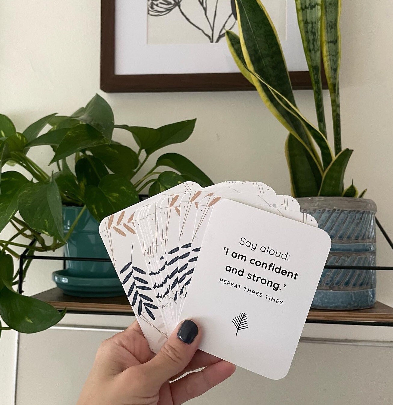 ANXIETY Affirmations Grounding Techniques Calming Cards - Etsy