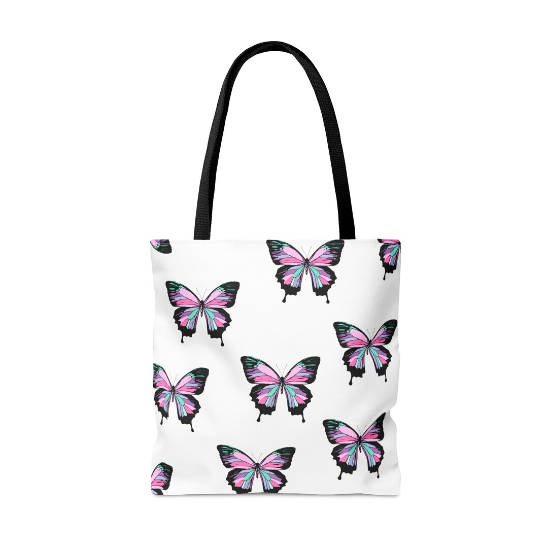 Butterfly Tote Bag Goth Emo Kawaii Durable Bag - Etsy
