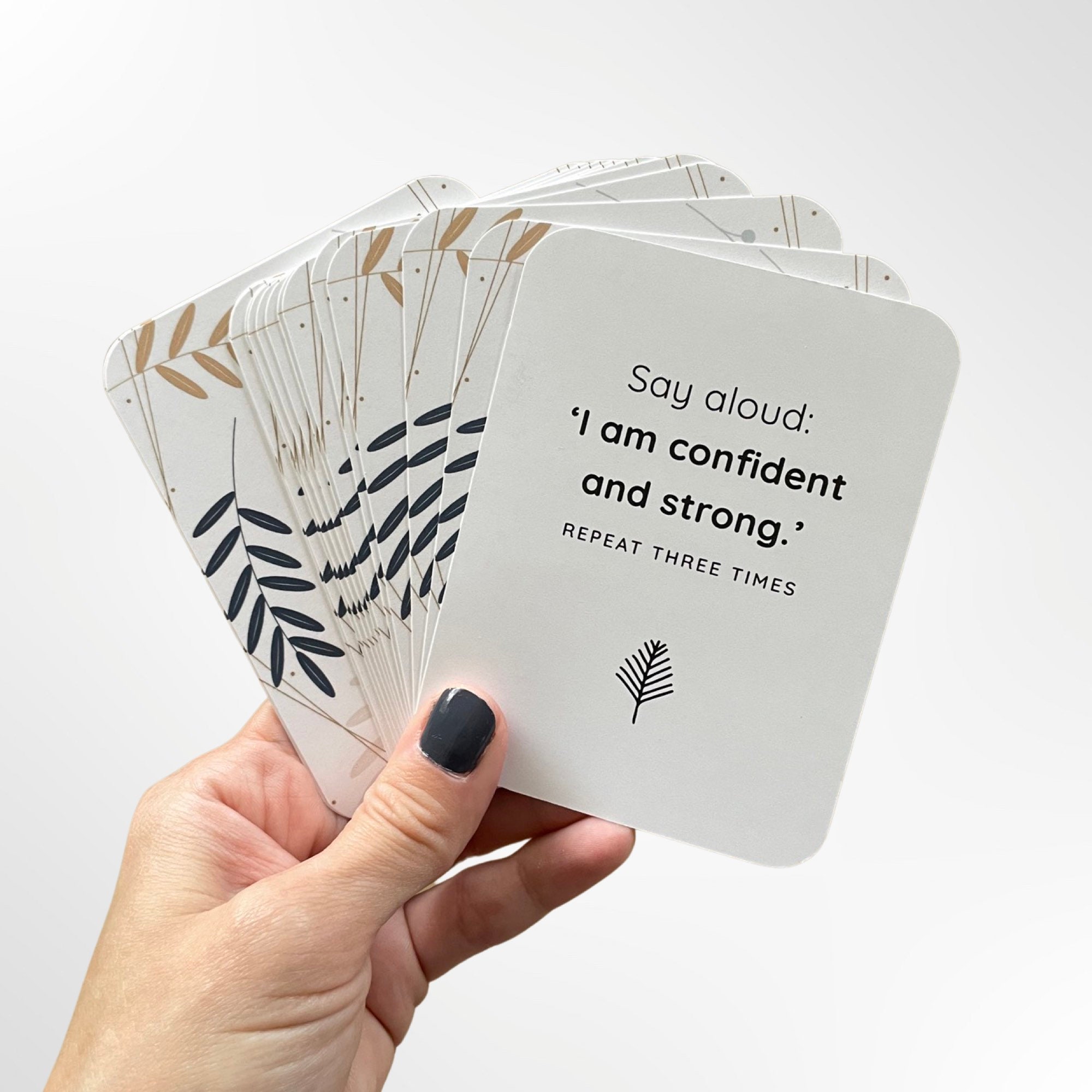 ANXIETY Affirmations Grounding Techniques Calming Cards - Etsy