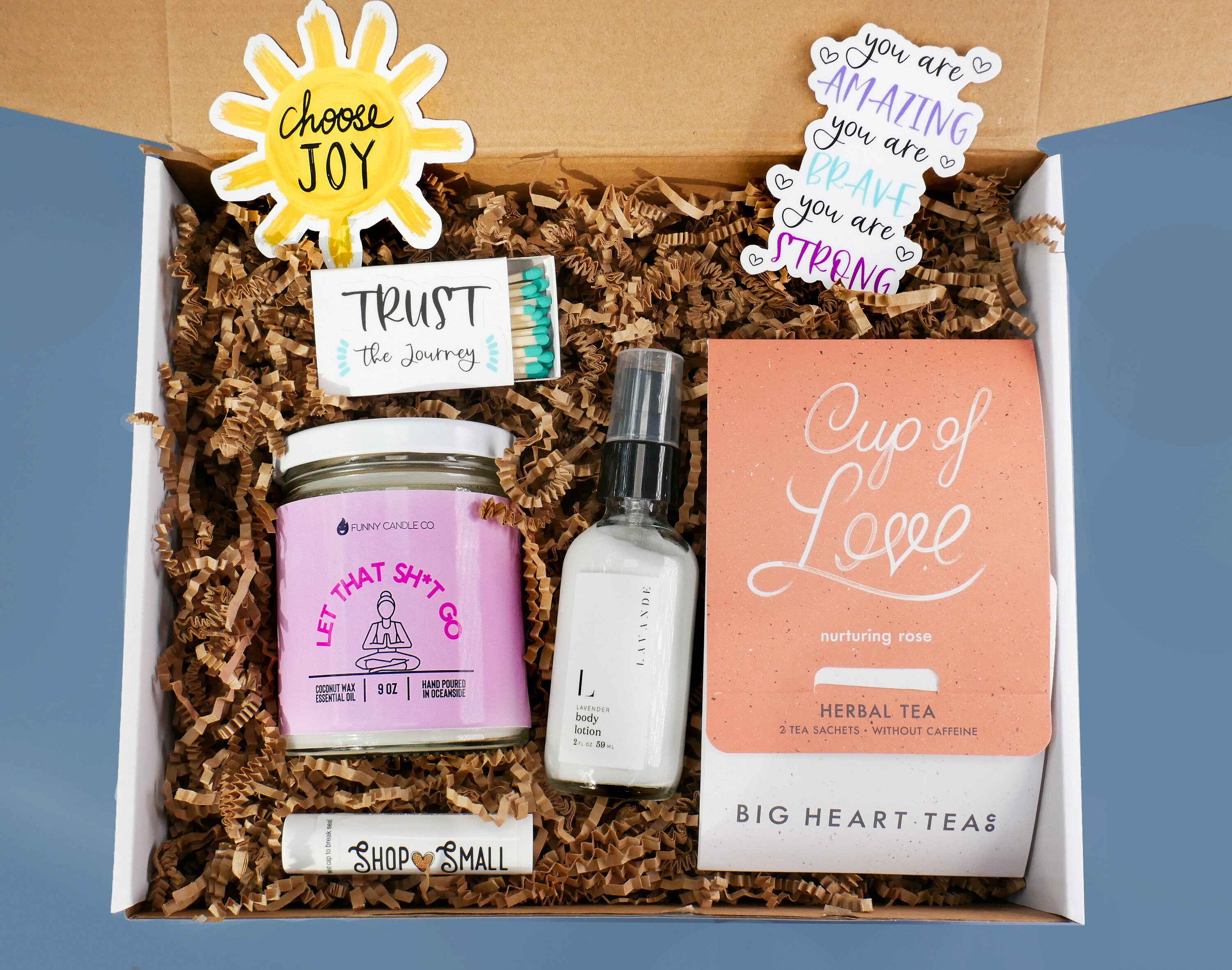Self-Care Boxes & Mental Health Kits: Cozy, Comforting Gifts