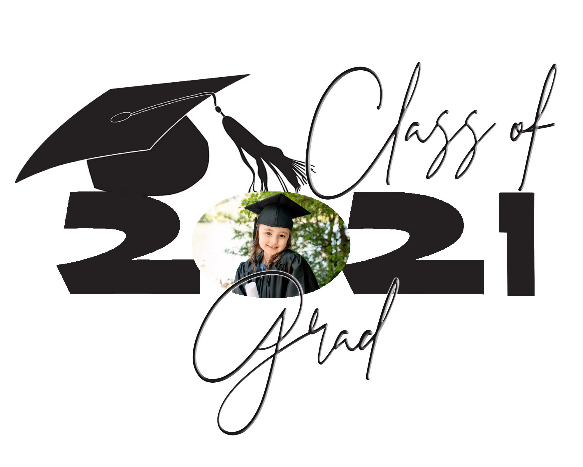 INSTANT DOWNLOAD Class of 2021 8x10 Composite Digital | Etsy