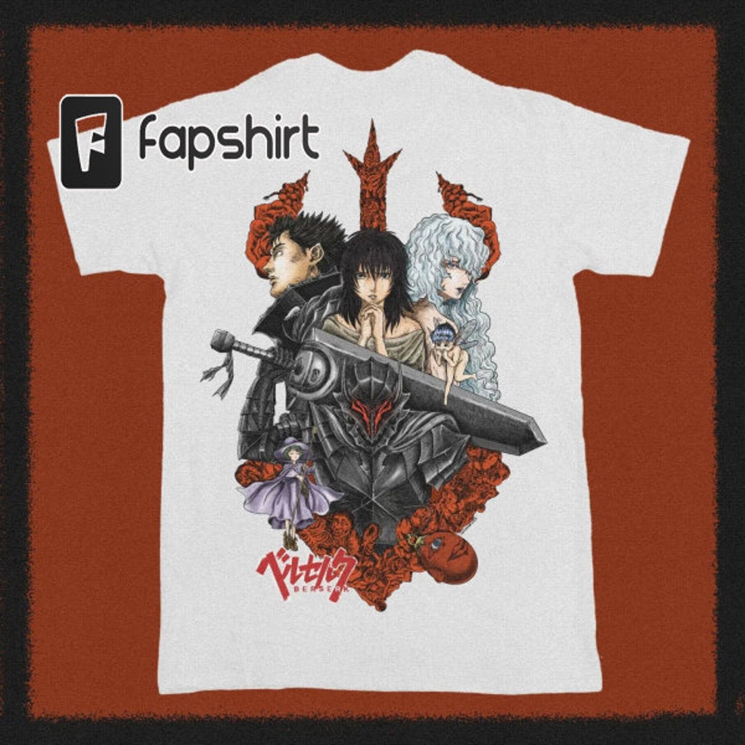 Berserk Shirt Guts and Griffith Shirt Anime Hoodie Anime - Etsy