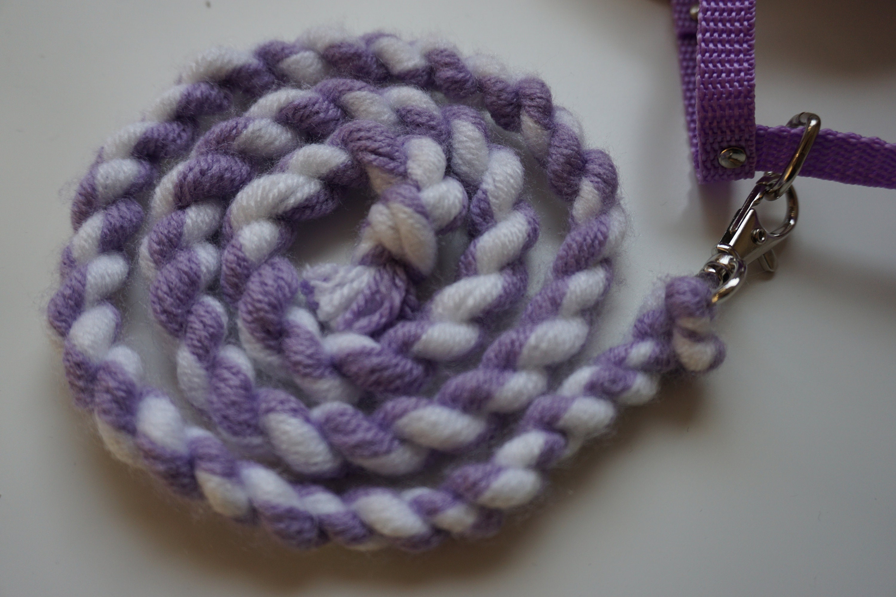 Set "lavender Princess" - Halter for Hobby Horse With Lead - Etsy