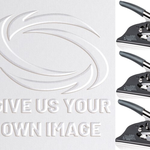 Custom Logo Embosser Embossing Stamp Personalized Book - Etsy