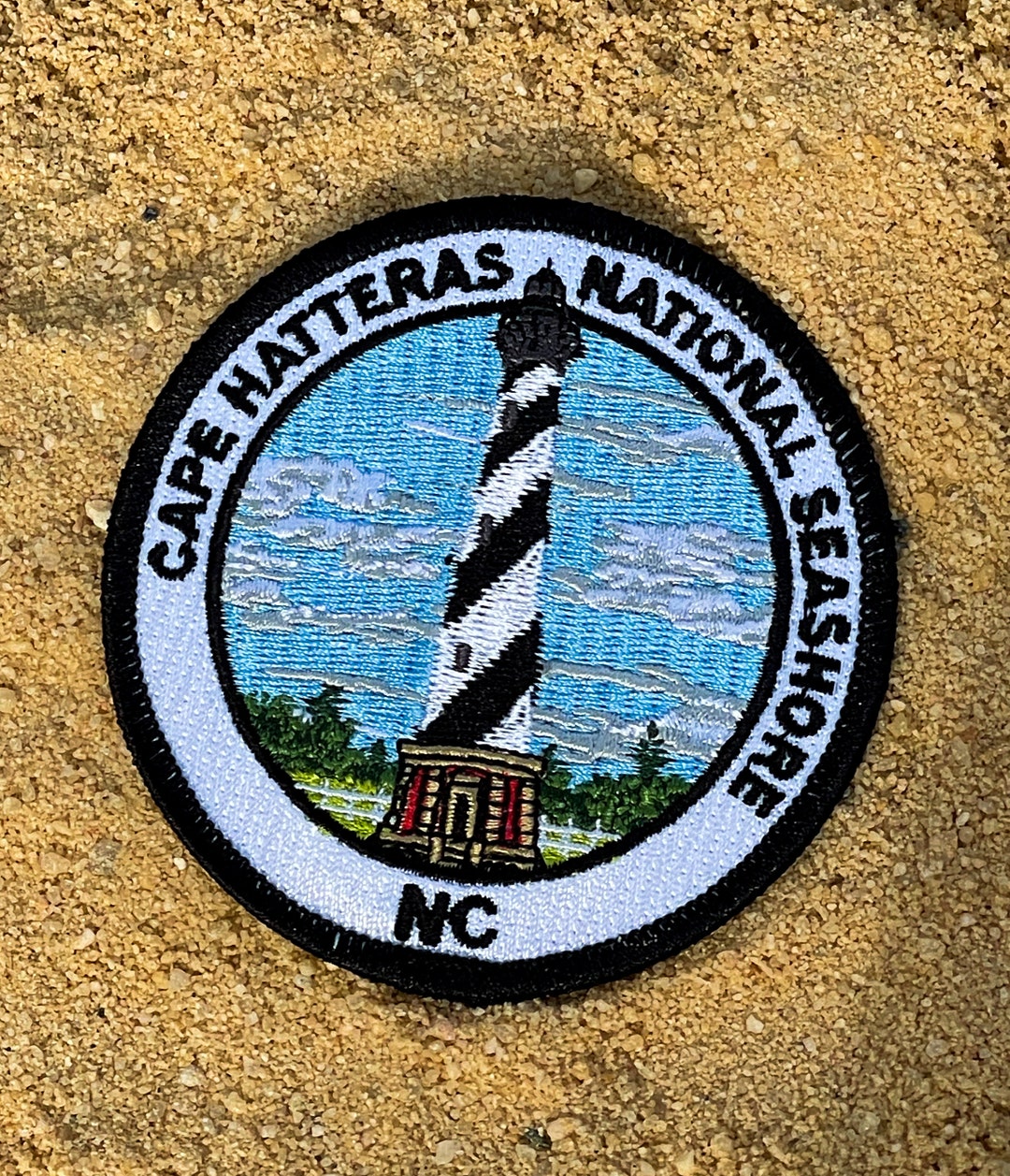 Cape Hatteras Embroidered Iron on Patch - Etsy