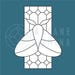 Rosy Maple Moth, Stained Glass Pattern, Suncatcher, DIY, Digital ...