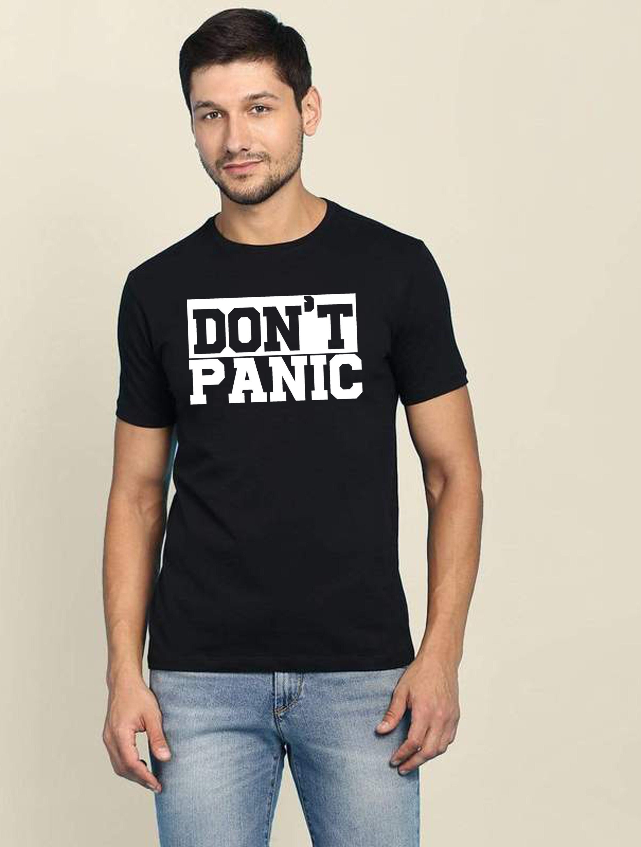 Fossil Falten Luke dont panic t shirt Lähmen Remission Kinn