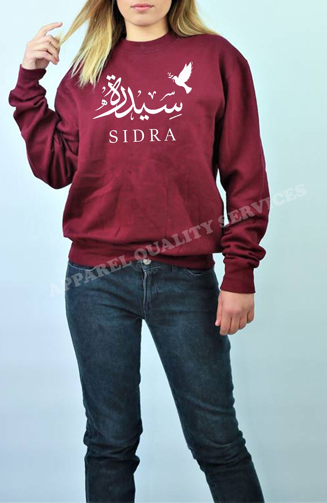 Pullover Mit Arabischer Schrift