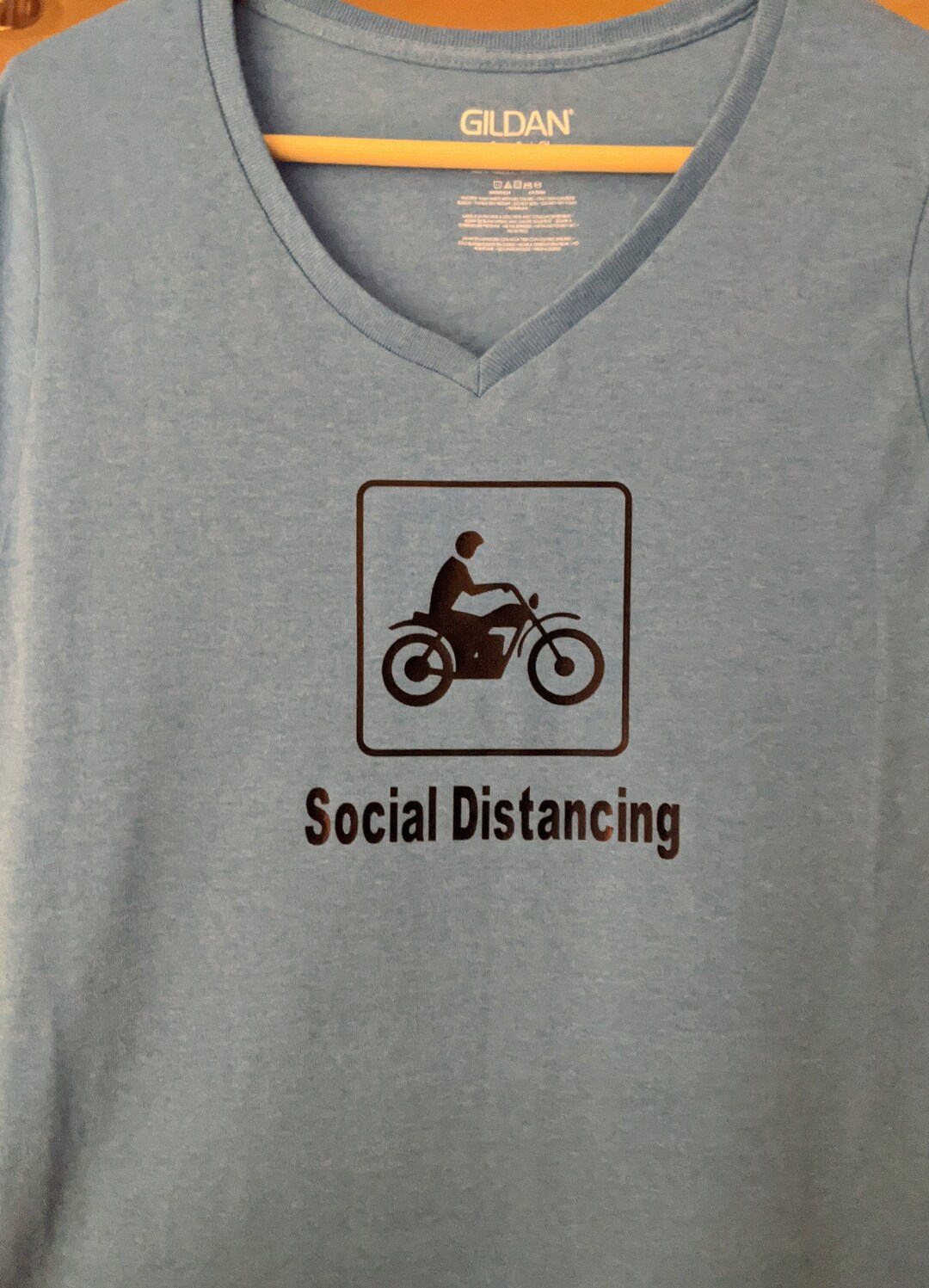 Social Distancing Motorcycle Shirt Women's - Etsy