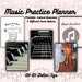 Music Practice Planner: Printable | Musician's Journal | Musician ...