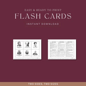30 Printable Composer Flash Cards | Music History Learning Resource for ...