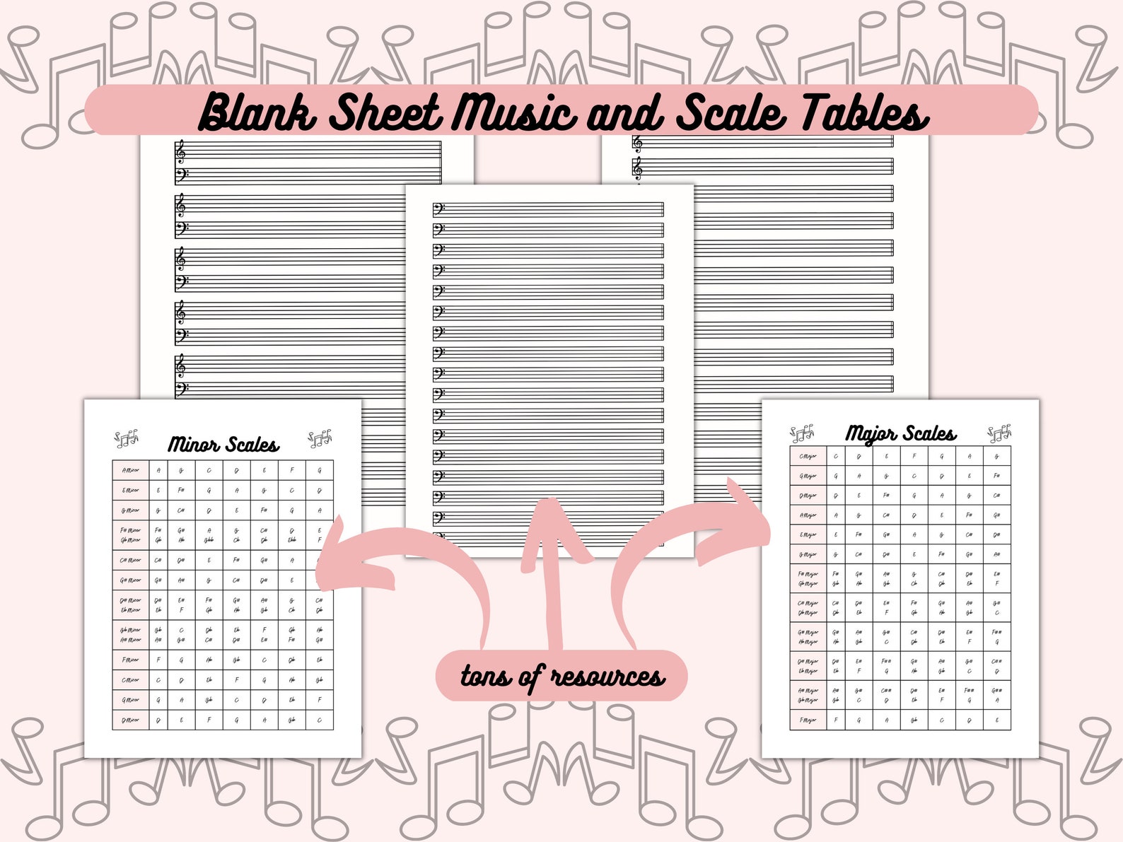 Music Practice Planner: Printable | Musician's Journal | Musician ...