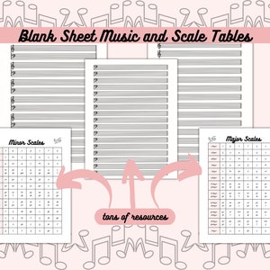 Music Practice Planner: Printable | Musician's Journal | Musician ...