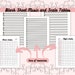 Music Practice Planner: Printable | Musician's Journal | Musician ...