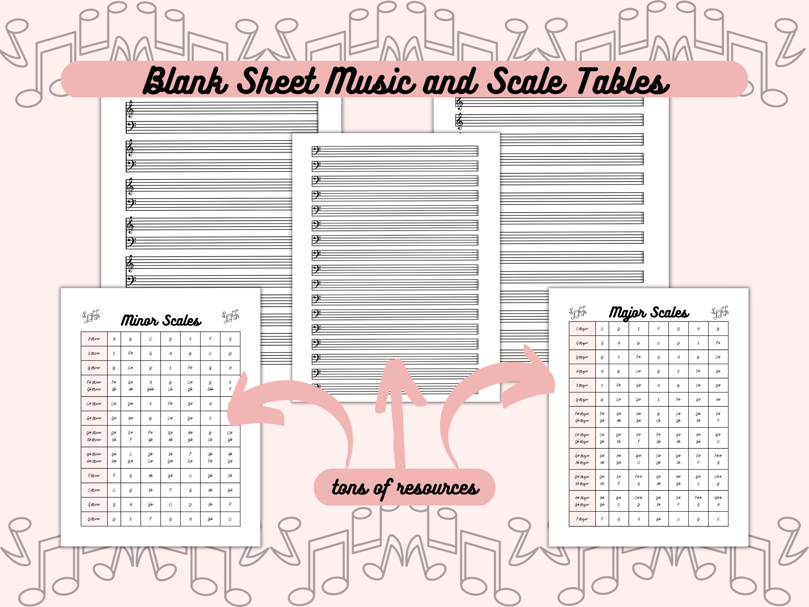 Music Practice Planner: Printable | Musician's Journal | Musician ...