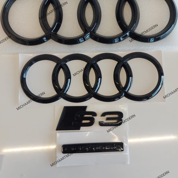 Audi S3 Badges - Etsy