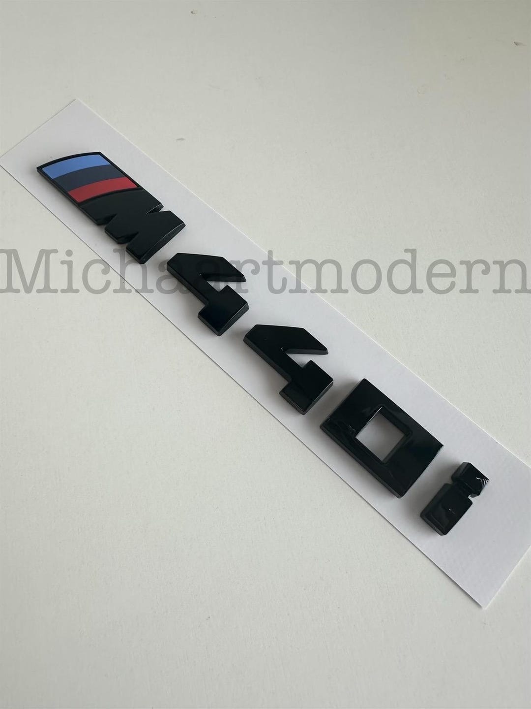 Bmw M440i Emblem Black Glossy New in Foil, Lettering, Badge - Etsy