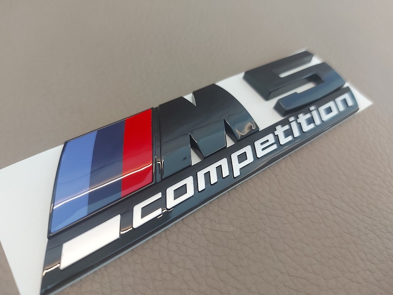 BMW M Competition Emblem, M1, M2, M3, M4, M5, M6...black Glossy, New in ...