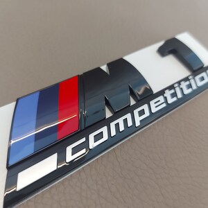 BMW M Competition Emblem, M1, M2, M3, M4, M5, M6...black Glossy, New in ...