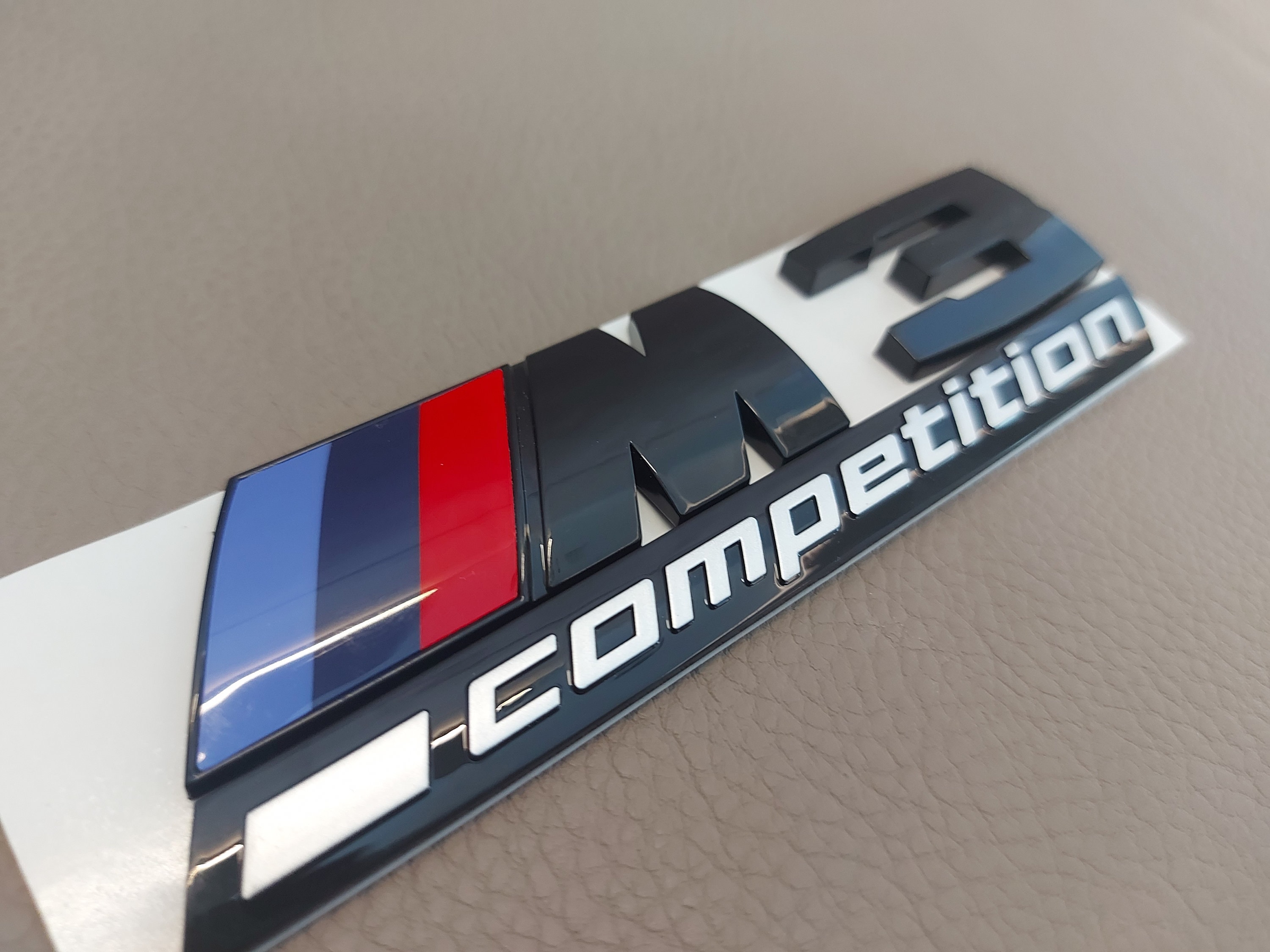 BMW M Competition Emblem, M1, M2, M3, M4, M5, M6...black Glossy, New in ...