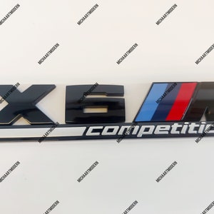 BMW M Competition Emblem, X1M Competition, X2M, X3M, X4M Competition ...