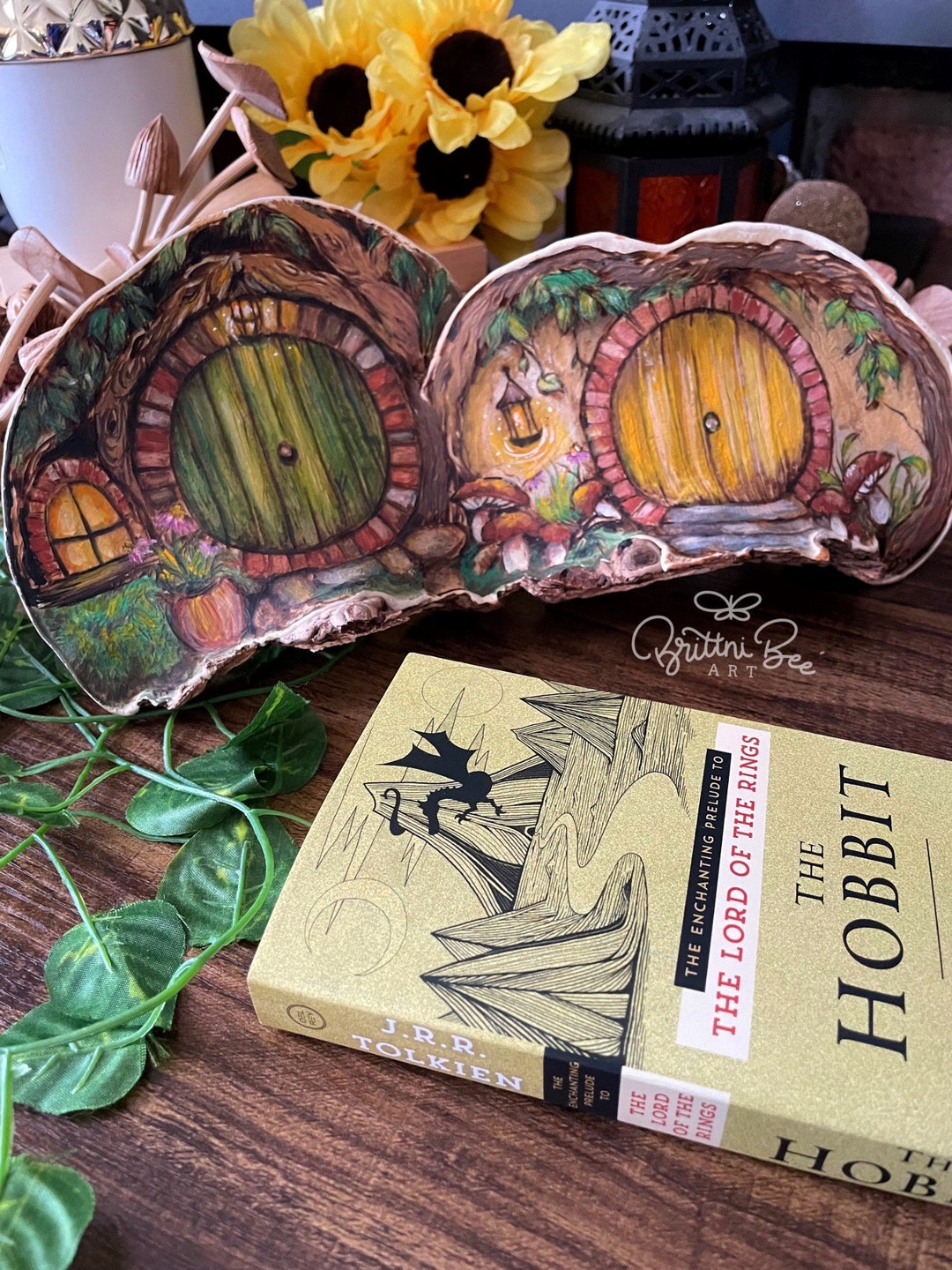 NEW Hobbit House Art, Hobbit Door Art, Hobbitcore Art, Hobbit Home ...