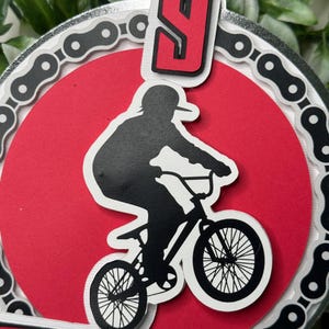 Bike Riding, Cake Decoration, Birthday, Custom Party Decor,birthday ...