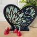 Heart Display Stand With Customizable Names — Digital File - Etsy