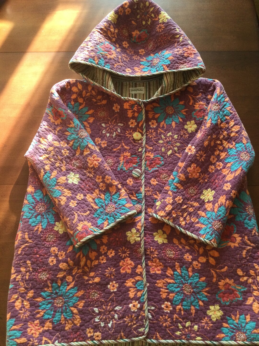 All Season Jacket, Patchwork Quilt Jacket, Vintage Quilt Jacket ...