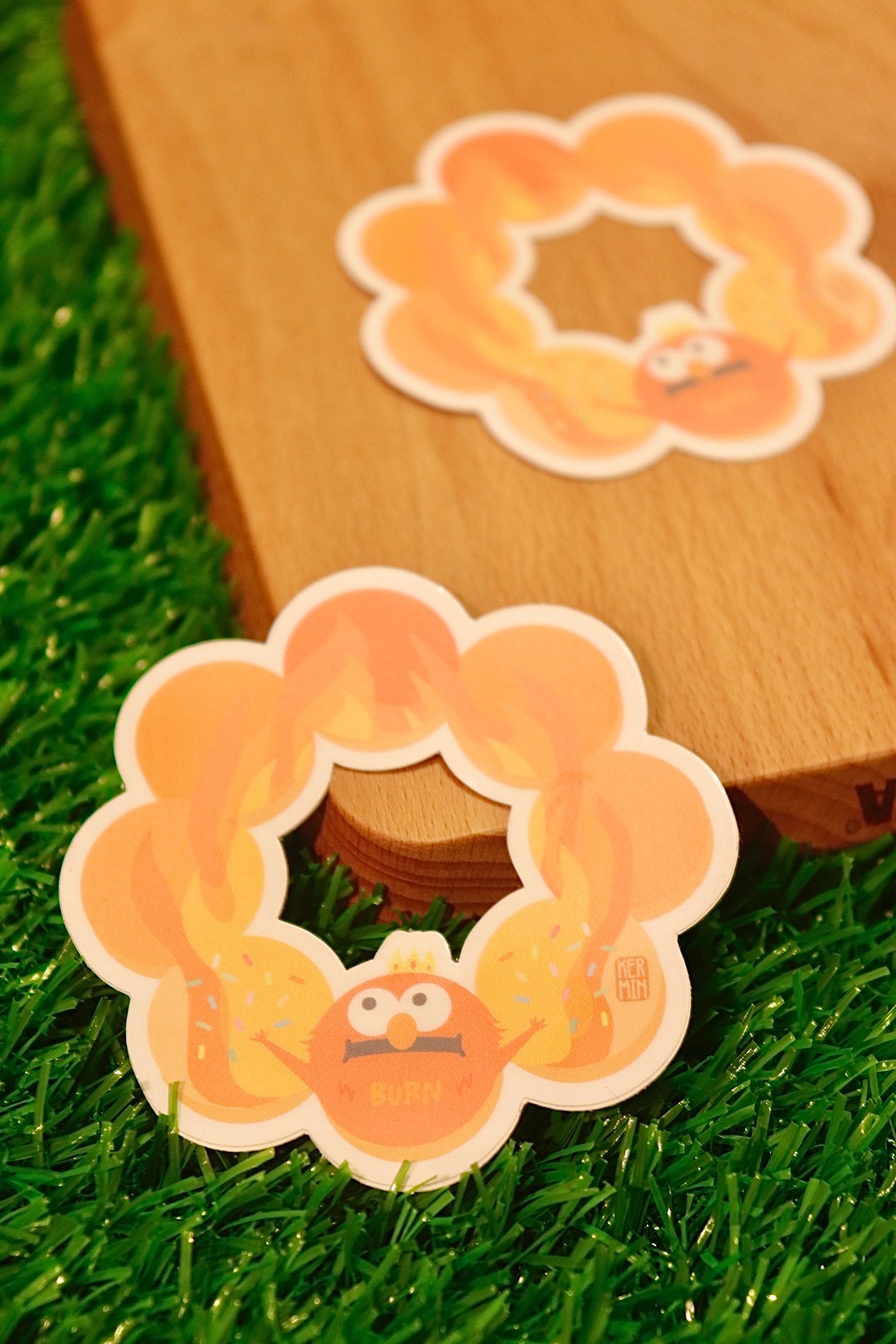 Hellmo Mochi Donut Sticker - Etsy
