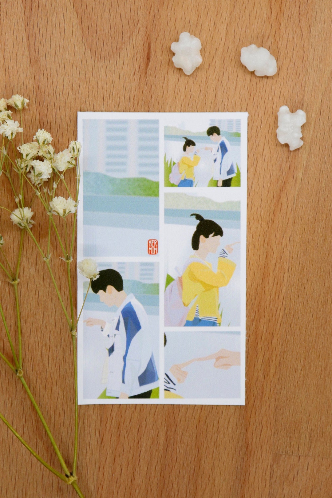 A Love so Beautiful CDRAMA Sticker + Print - Etsy