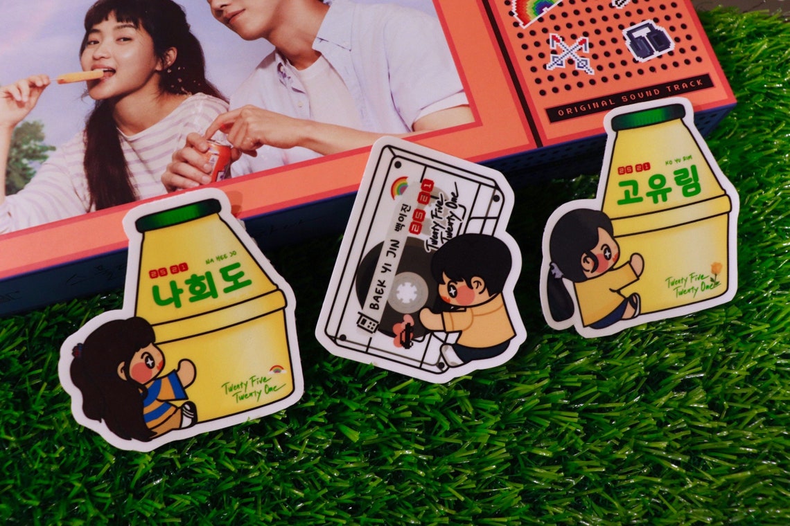 Twenty Five Twenty One KDRAMA Chibi Stickers | Na Hee Do | Baek Yi Jin ...