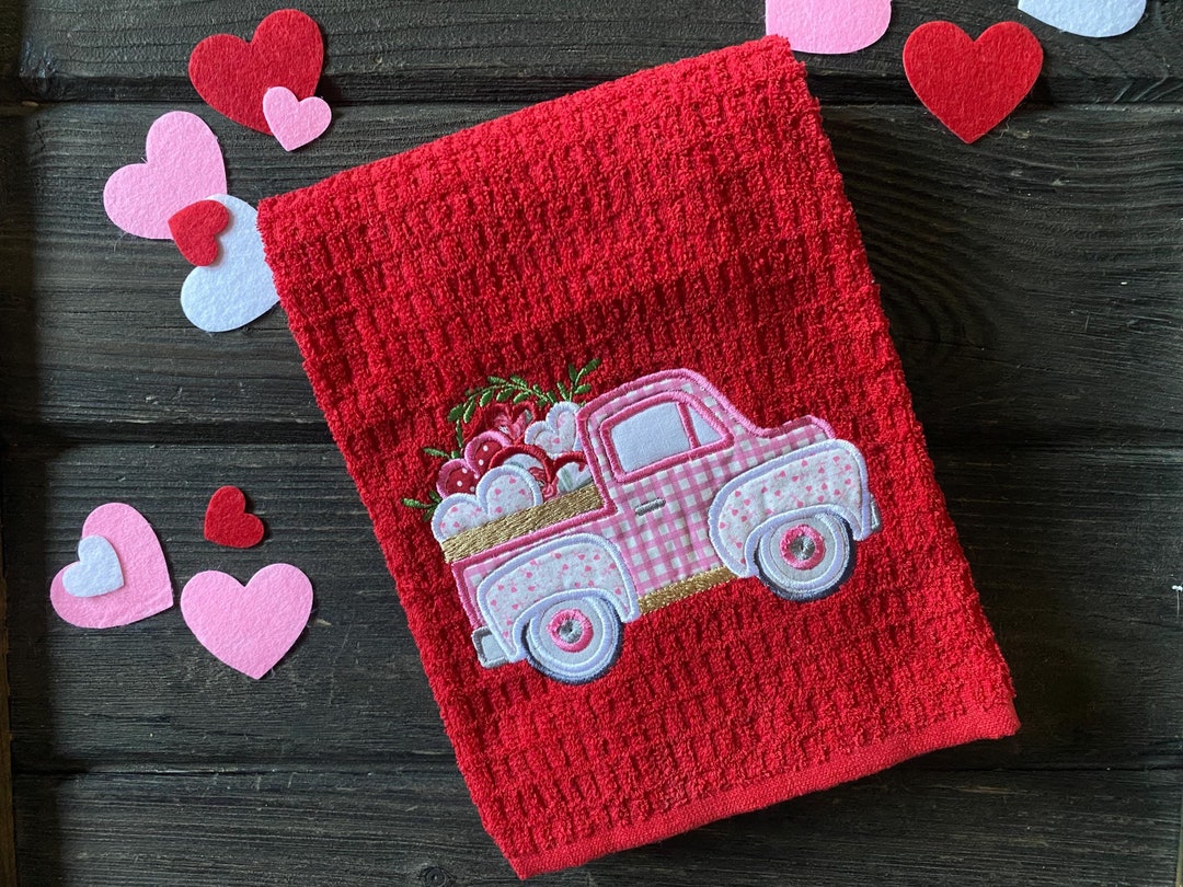 Valentine's Red Truck Little Red Truck Valentine's Day Valentine's Day ...