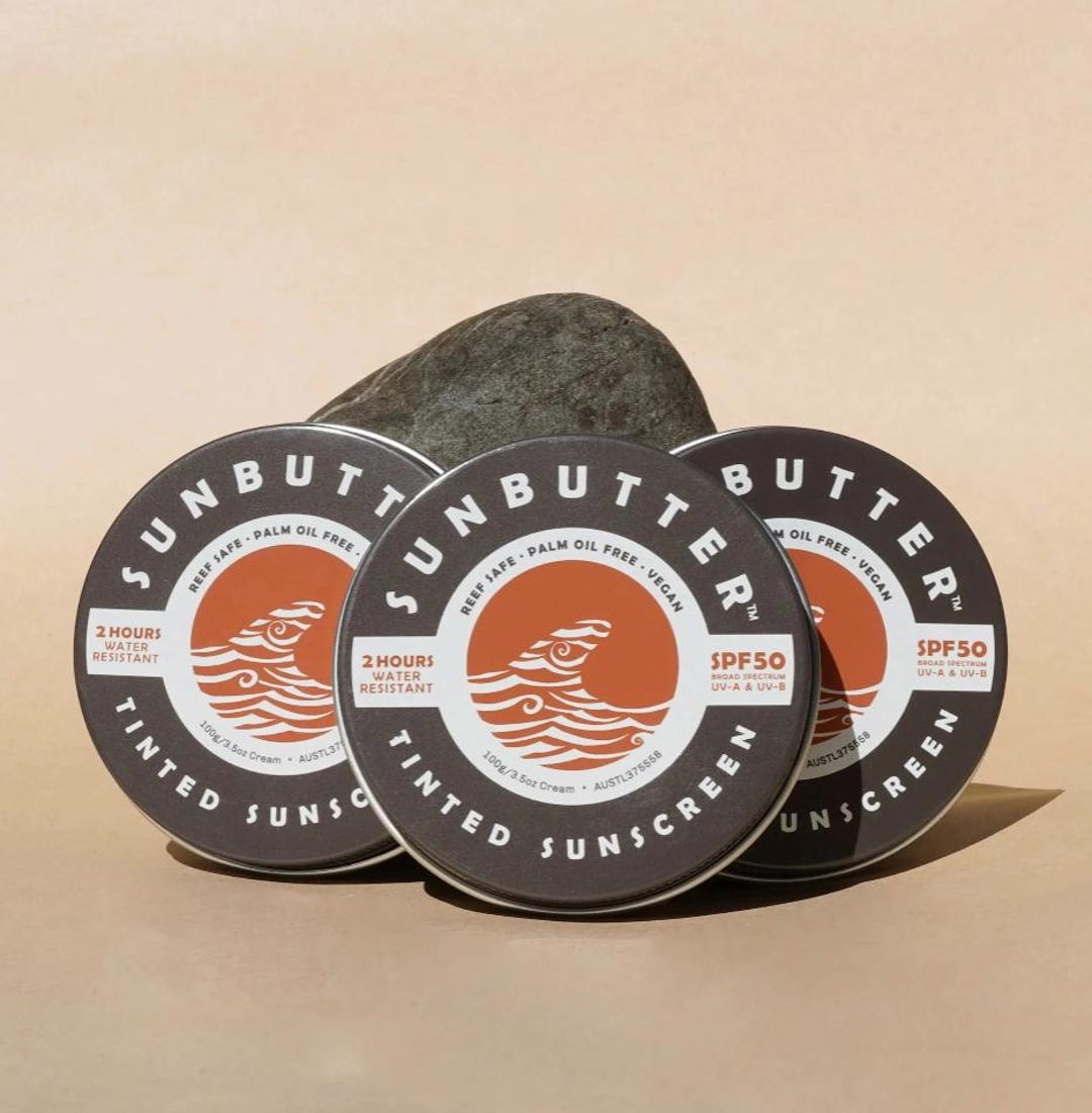 3 PACK - Sunbutter Tinted Sunscreen SPF50 - Etsy