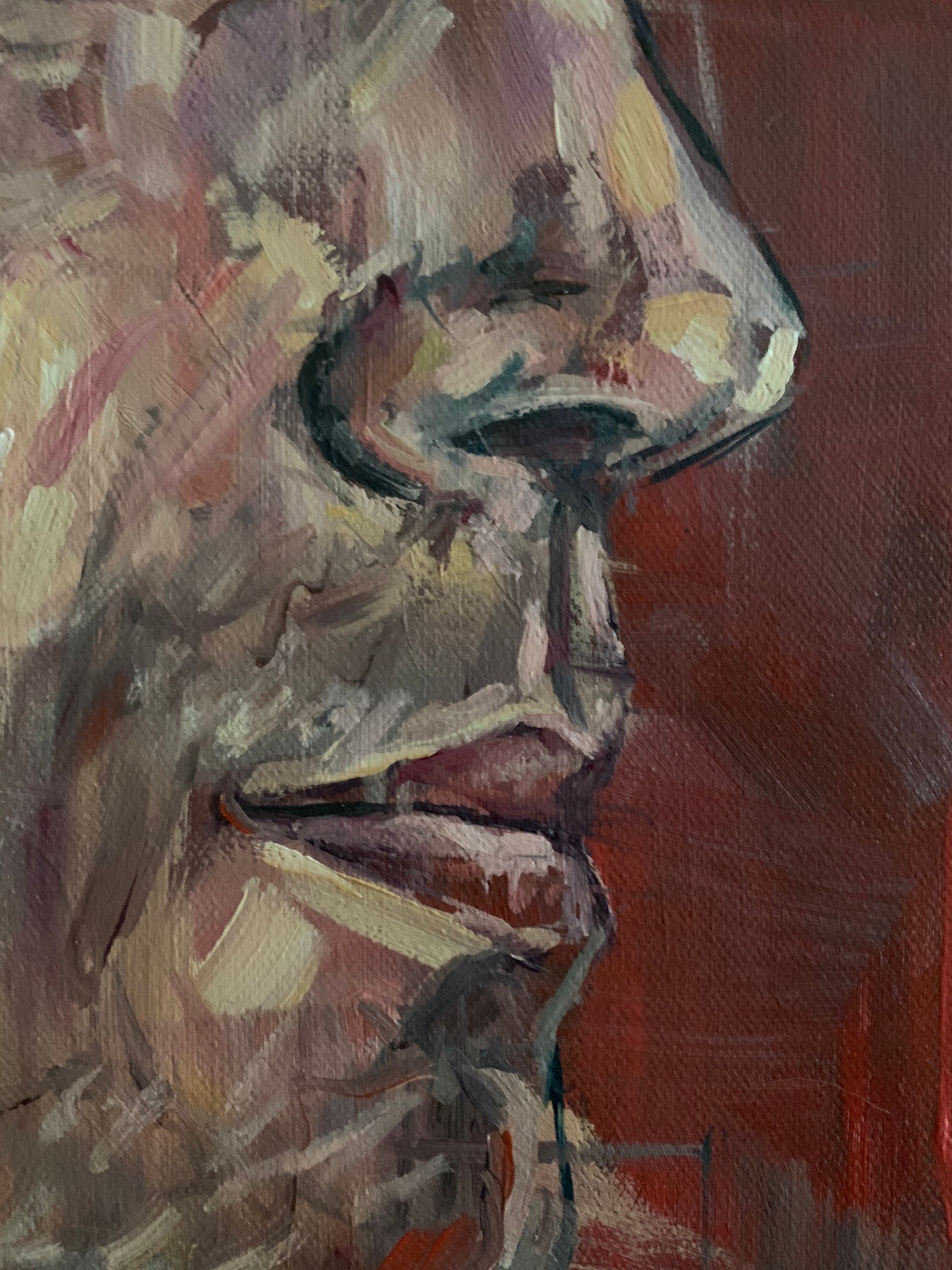 Male Portrait, Man Painting, Henry Cavill, Superman Actor, Male Art ...