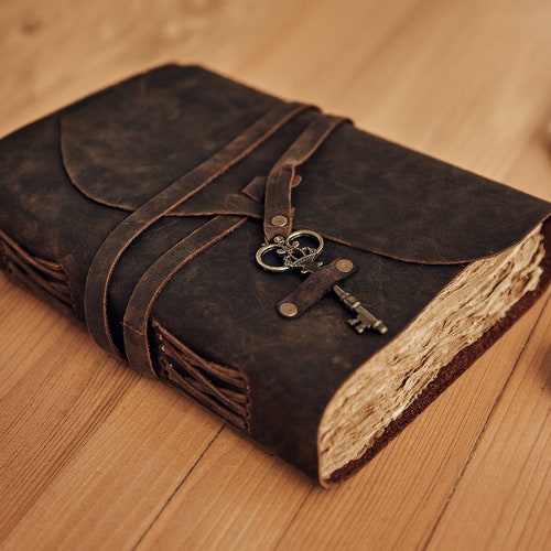 Personalized Leather Scrapbook Custom Memory Book Unique | Etsy