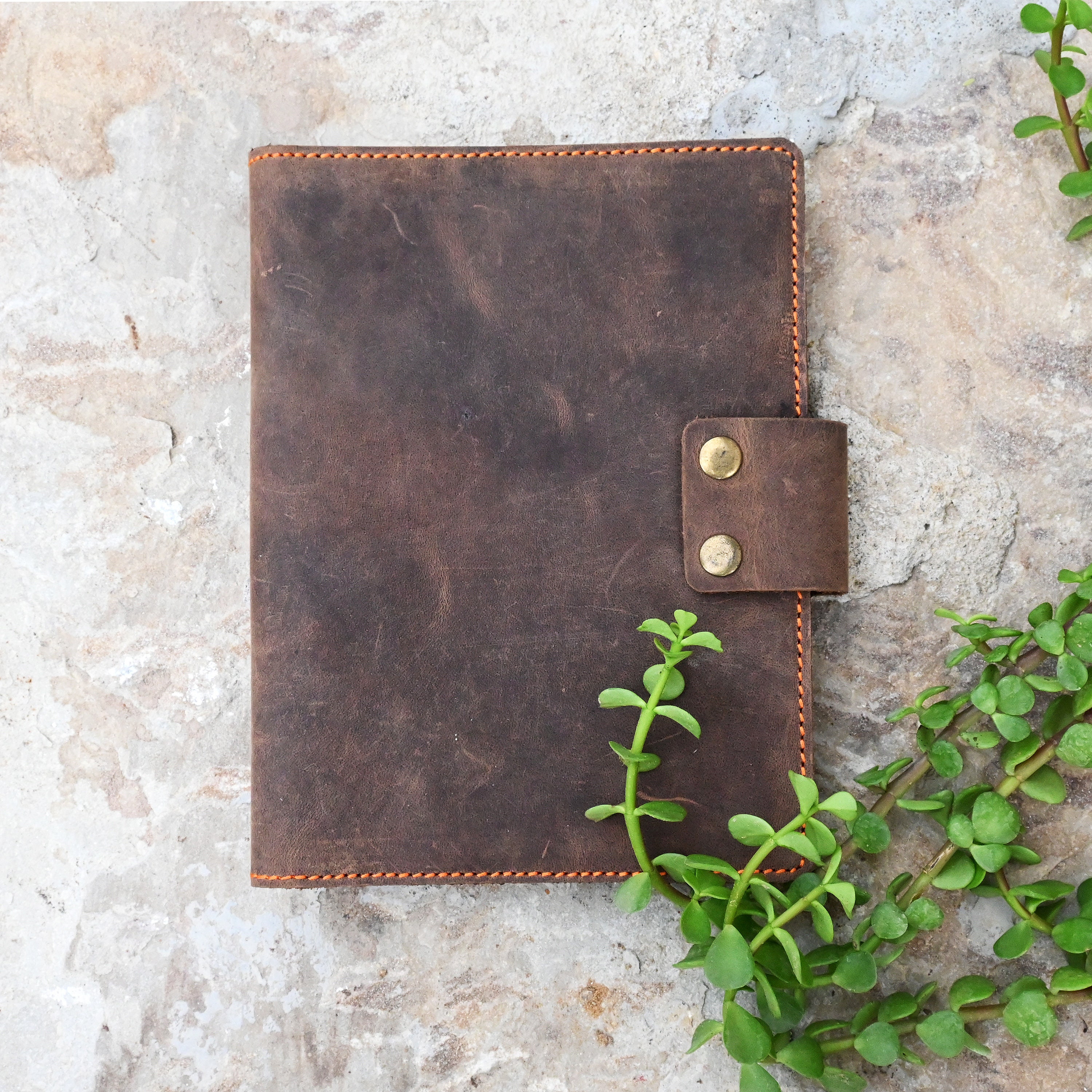Leather Notebook Cover Refillable Lined Travel Notebook - Etsy