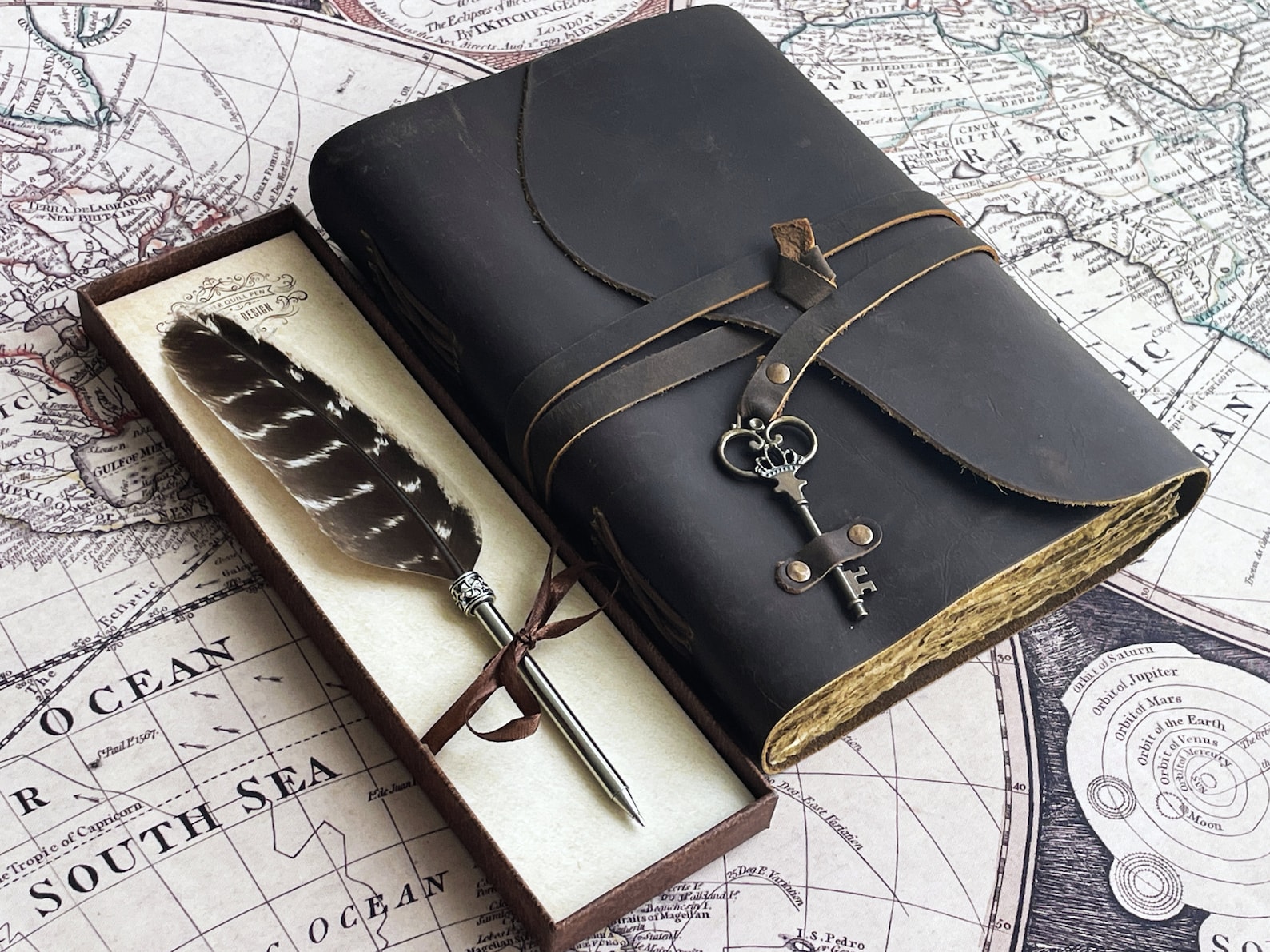 Personalized Leather Scrapbook Journal Handmade Leather - Etsy