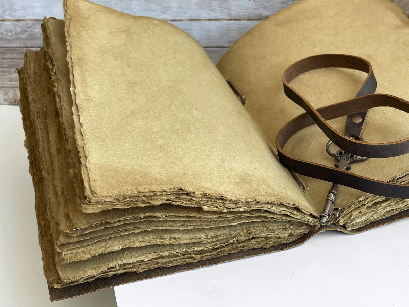 Personalized Leather Scrapbook Journal Handmade Leather - Etsy