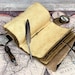 Handmade Scroll Travel Leather Journal, 9x6 Travel Diary Notebook ...