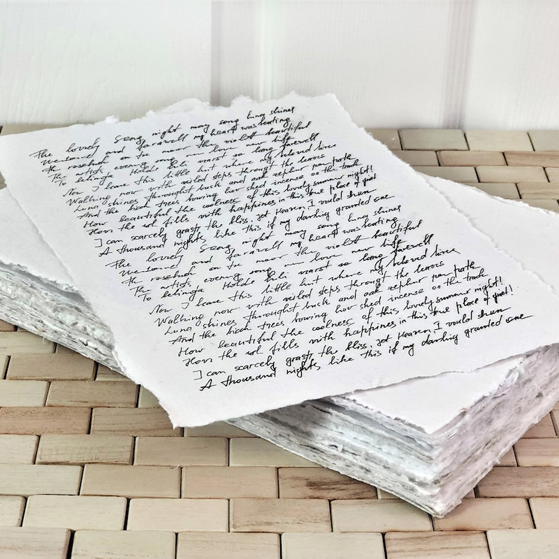 Hand Paper Stationery - Etsy