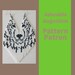 Wolf Pattern, Beaded Earrings Pattern, Instant Download, PDF and Word ...