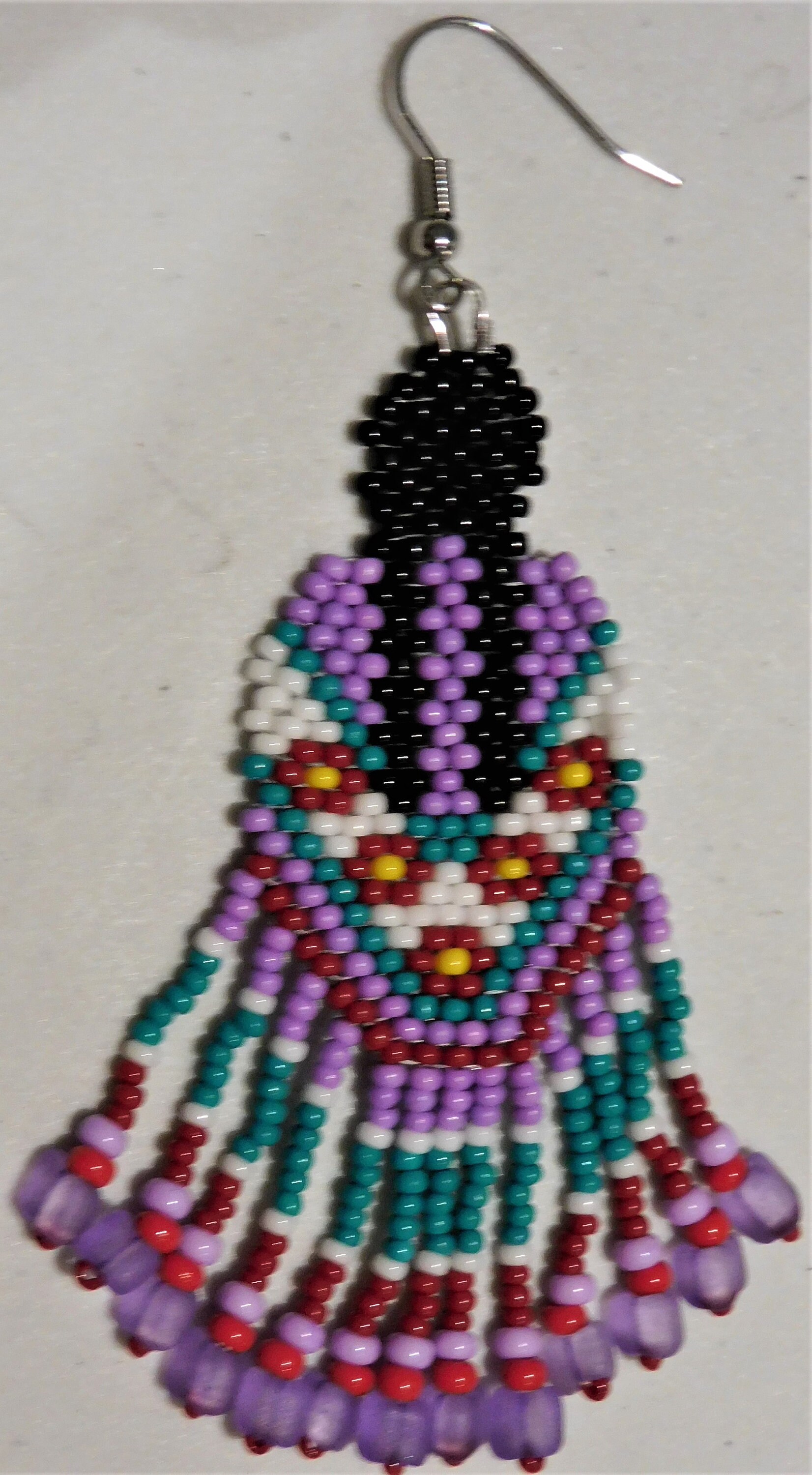 Three Patterns, Woman Beaded Earrings Pattern, Instant Download, Miyuki ...