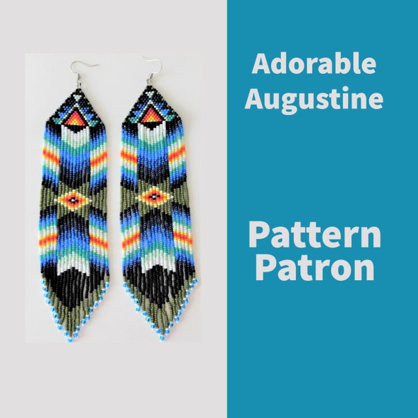 Native Beaded Earrings - Etsy