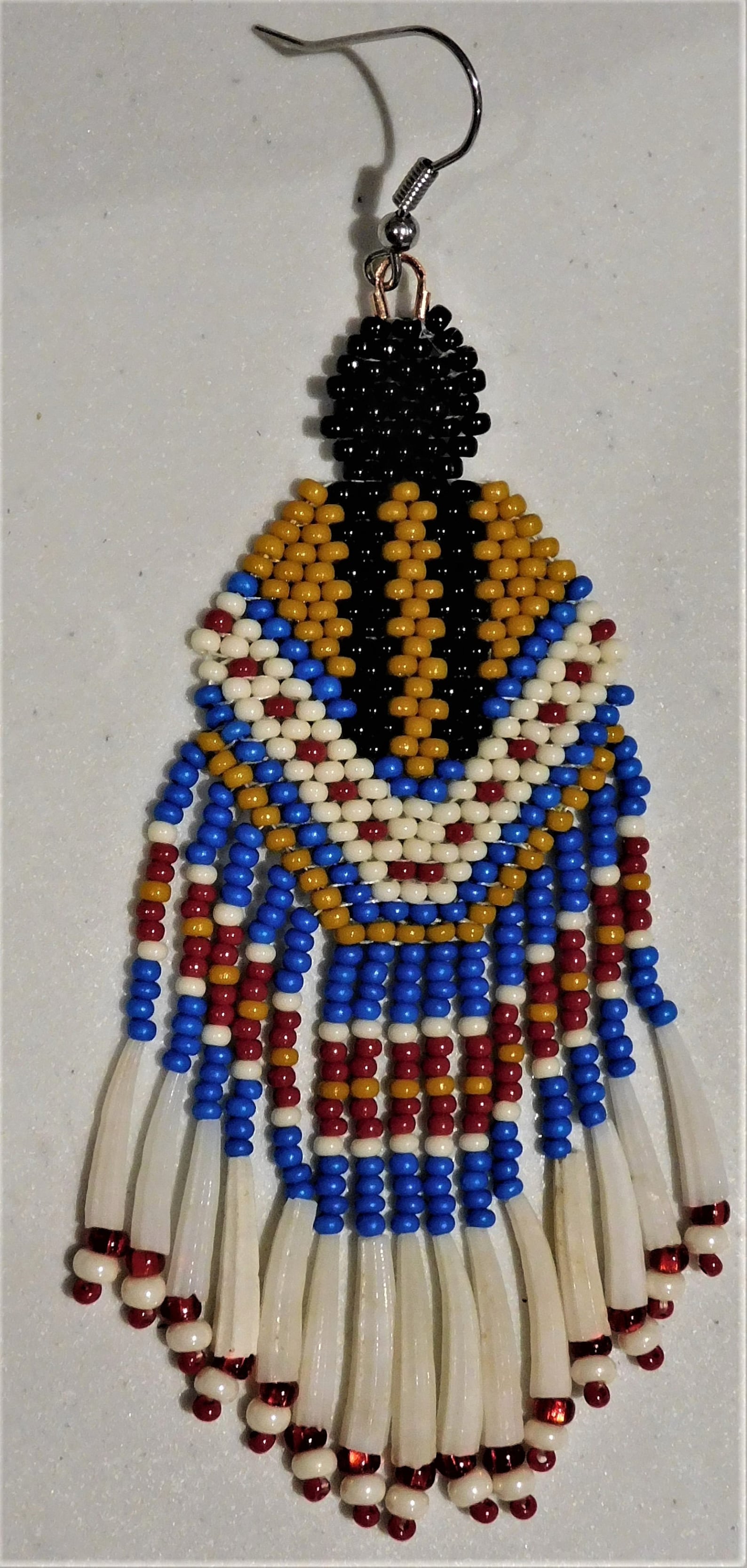 Three Patterns, Woman Beaded Earrings Pattern, Instant Download, Miyuki ...