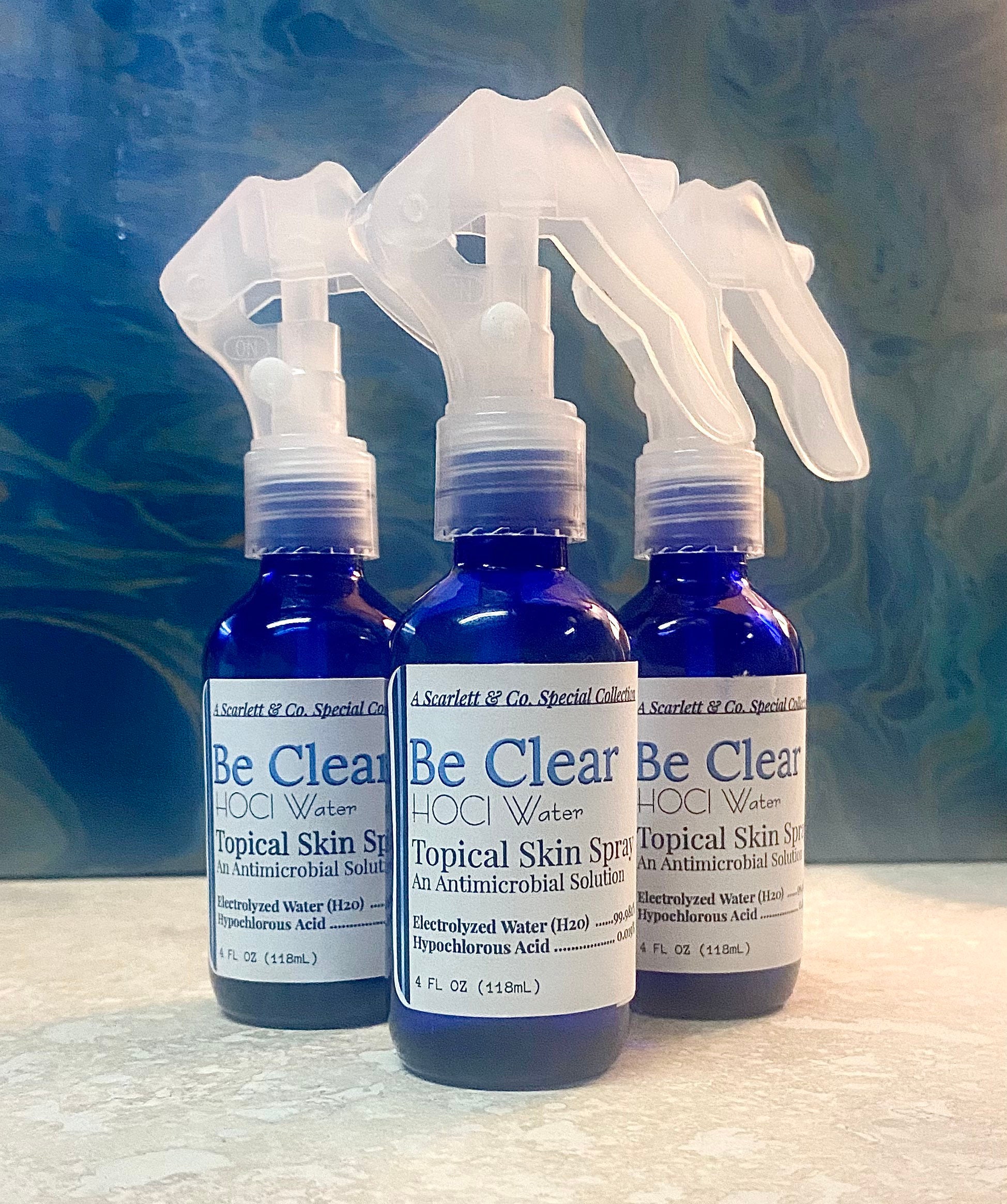 Hypochlorous Acid HOCI WATER ANTIMICROBIAL Topical Spray for Humans ...